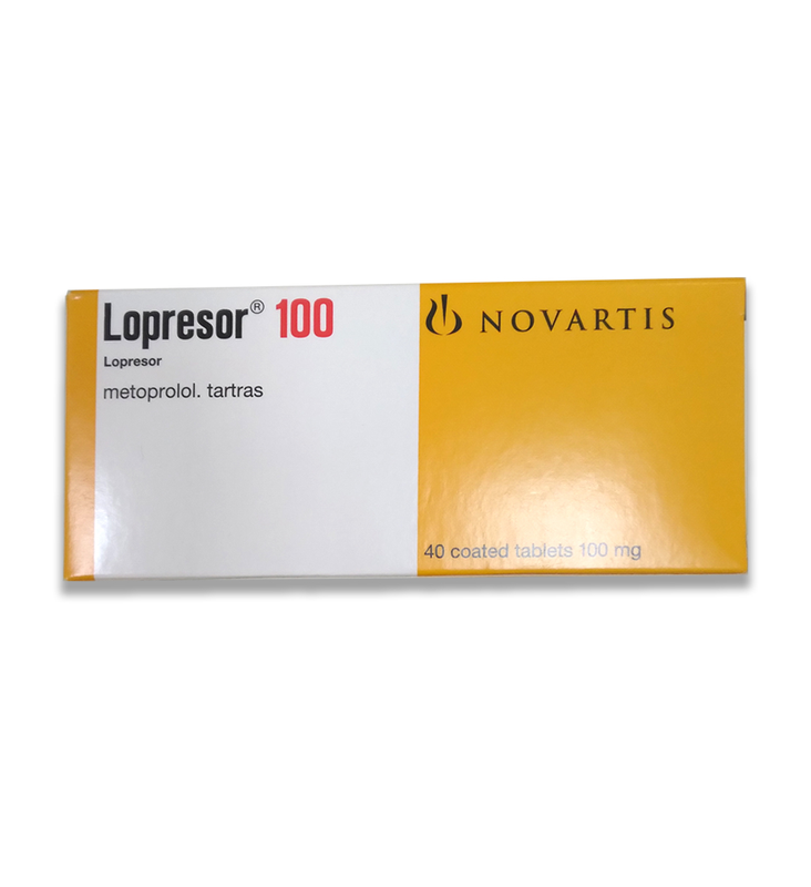 LOPRESOR 100 MG 40 TABLETS | Rosh Medical Company